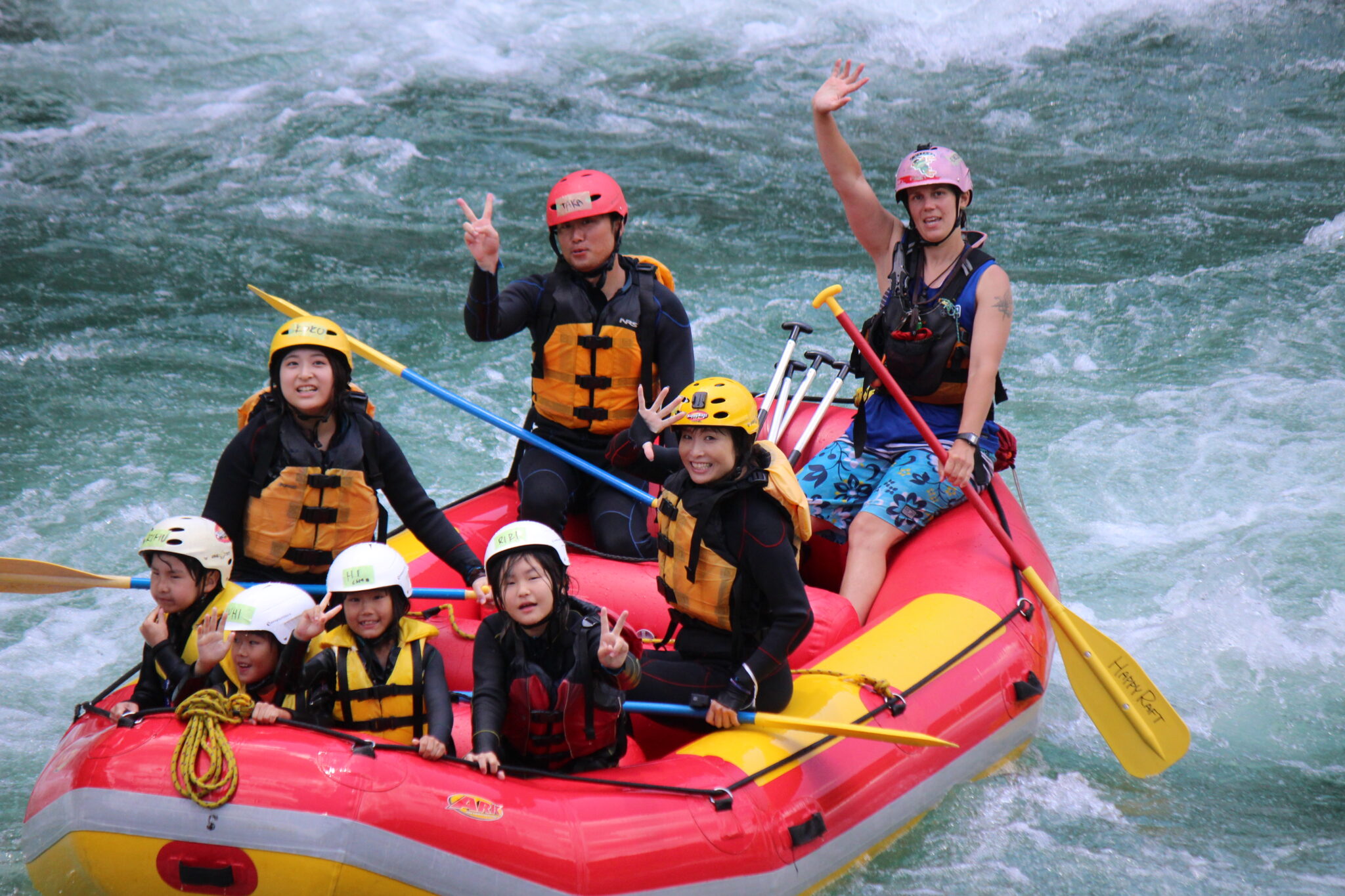 I`m from Canada, but raft in Japan | 吉野川ラフティングならハッピーラフト（四国・徳島）